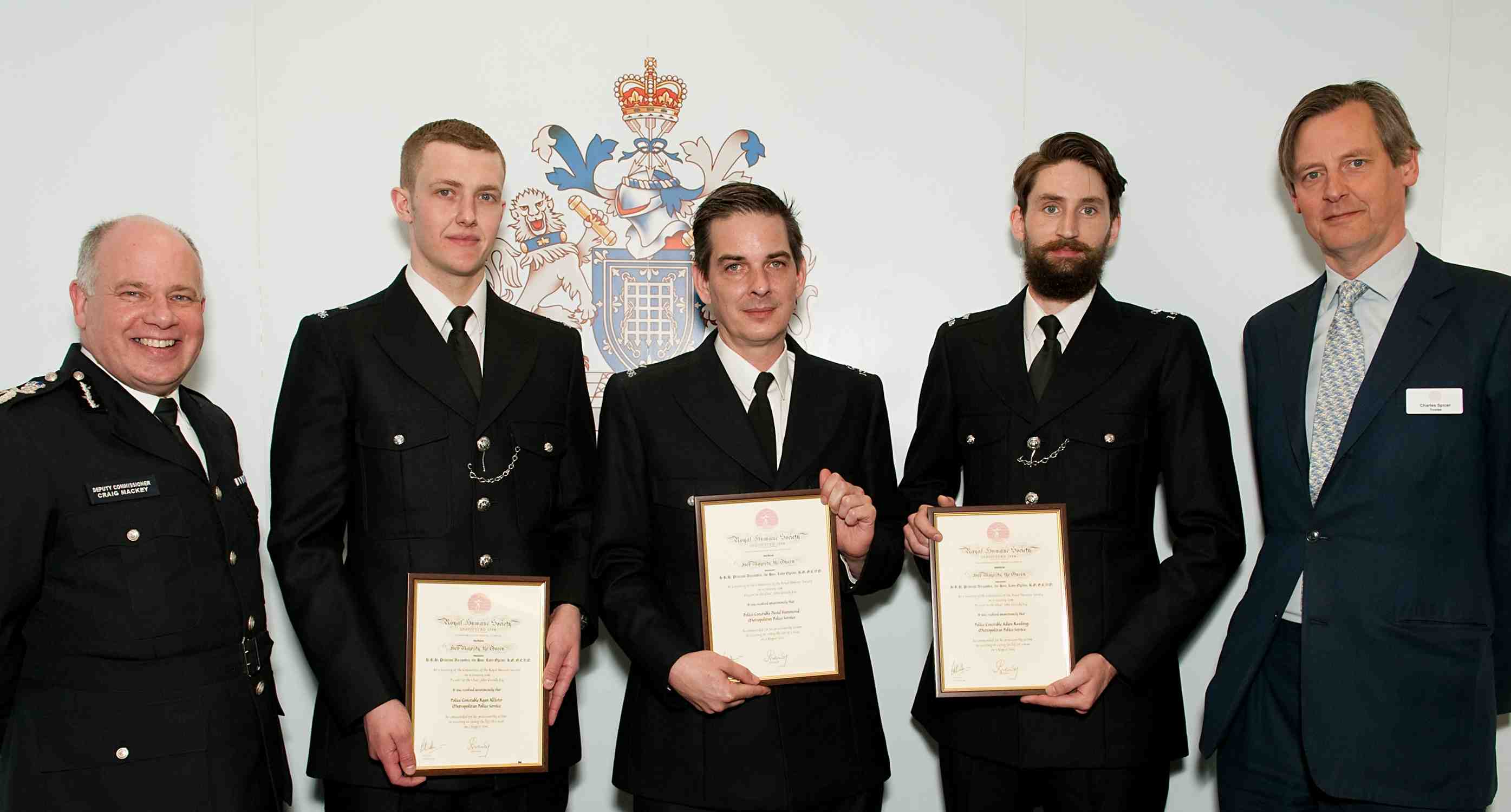 Brave Queen's Park police officers recognised for life-saving service ...