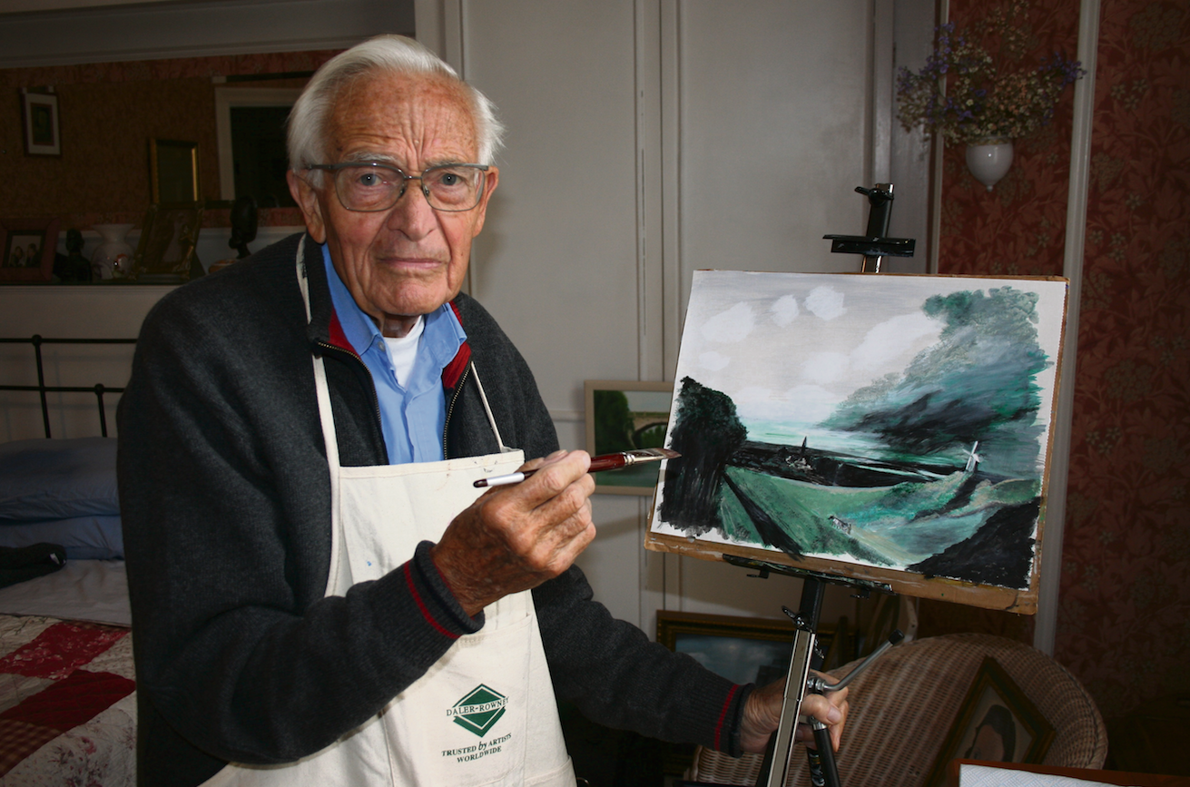 Ken Savage, pensioner campaigner whose art hangs on the walls of Royal ...