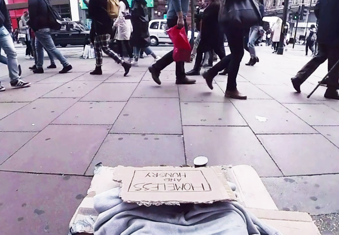 Film-maker offers a virtual reality look at Oxford Street homelessness ...