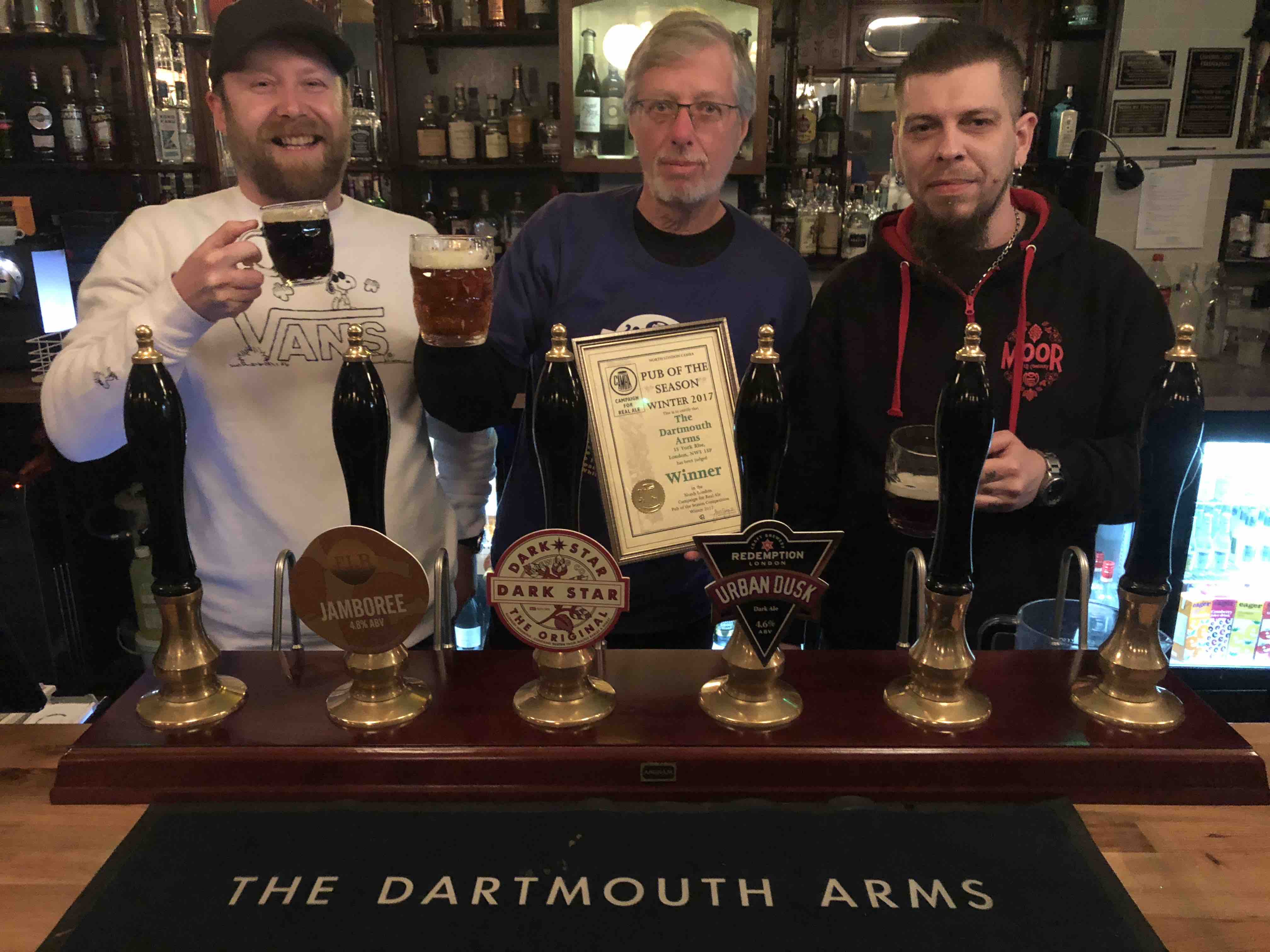 Dartmouth Arms wins beer award after surviving fear of closure ...