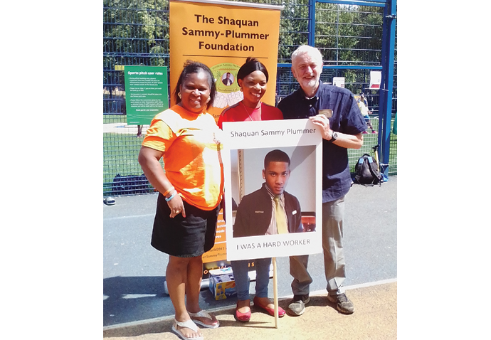 Pals pitch in to remember knife victim Shaquan | Islington Tribune
