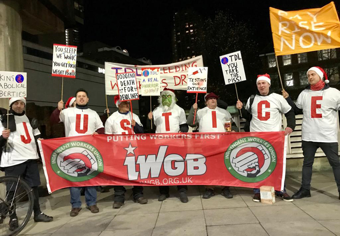 NHS delivery drivers gatecrash staff party | Islington Tribune