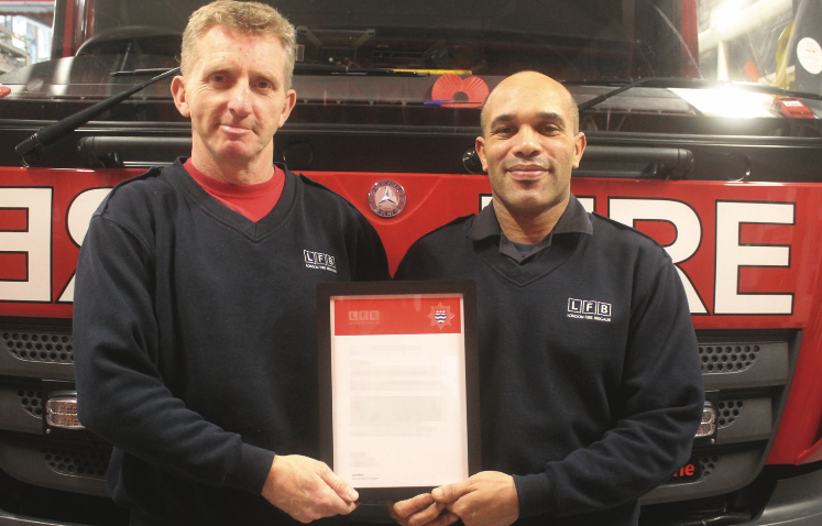 Firefighters saved life of choking man after skip fire | Islington Tribune
