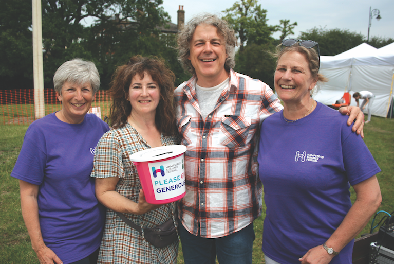 QI star Alan Davies helps open Hampstead festival art fair | Islington ...