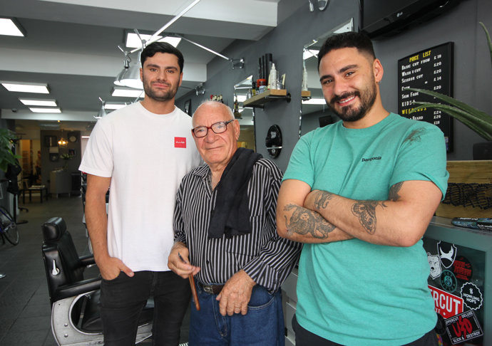 Essex Road cutting crew: family barbers celebrate 60 years | Islington ...