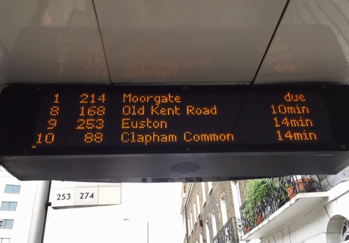 Why is TfL taking away our digital bus info displays? | Islington Tribune