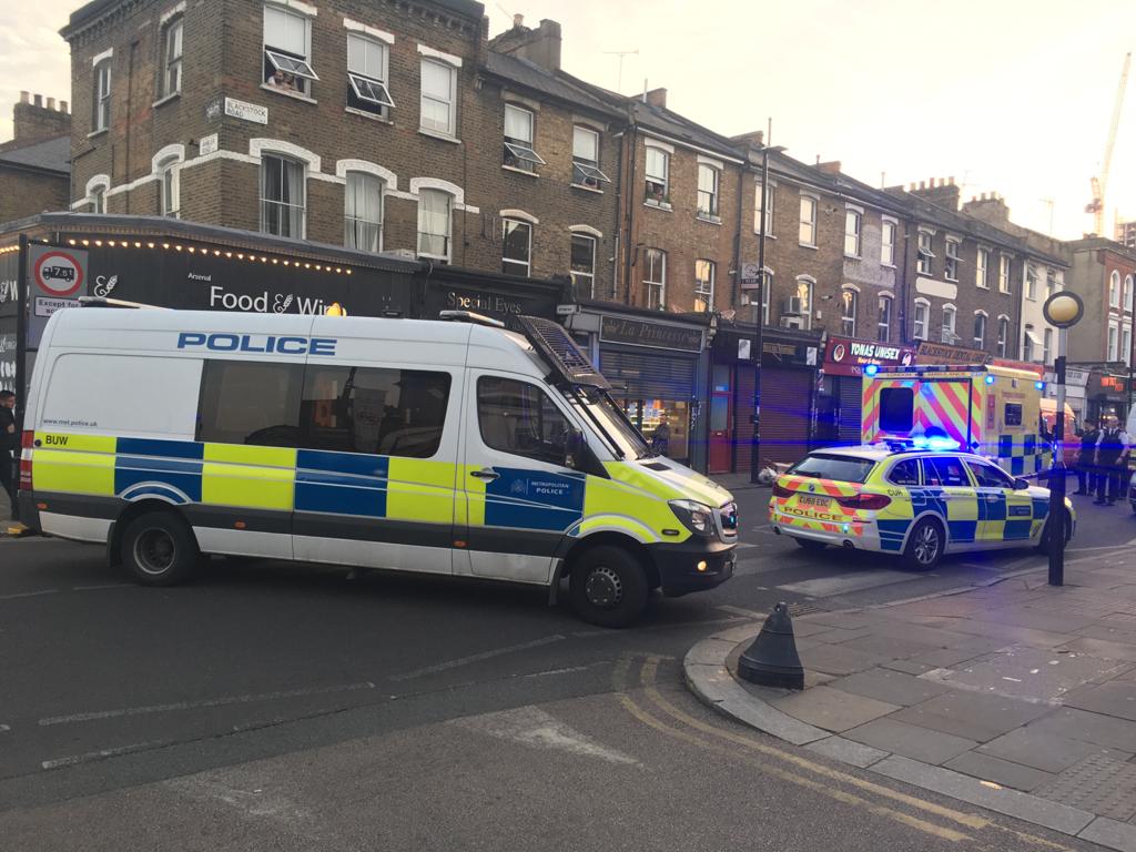 Arrests made after police officers injured in brawl on Blackstock Road ...