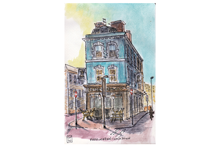 Lockdown artist: ‘Humanity has been humbled' | Islington Tribune