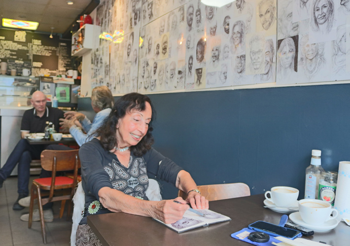 Young at art: first exhibition for Nargiz, 90 | Islington Tribune