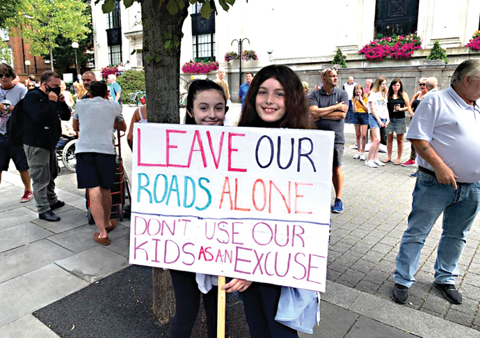 Roads row: We will not back down | Islington Tribune