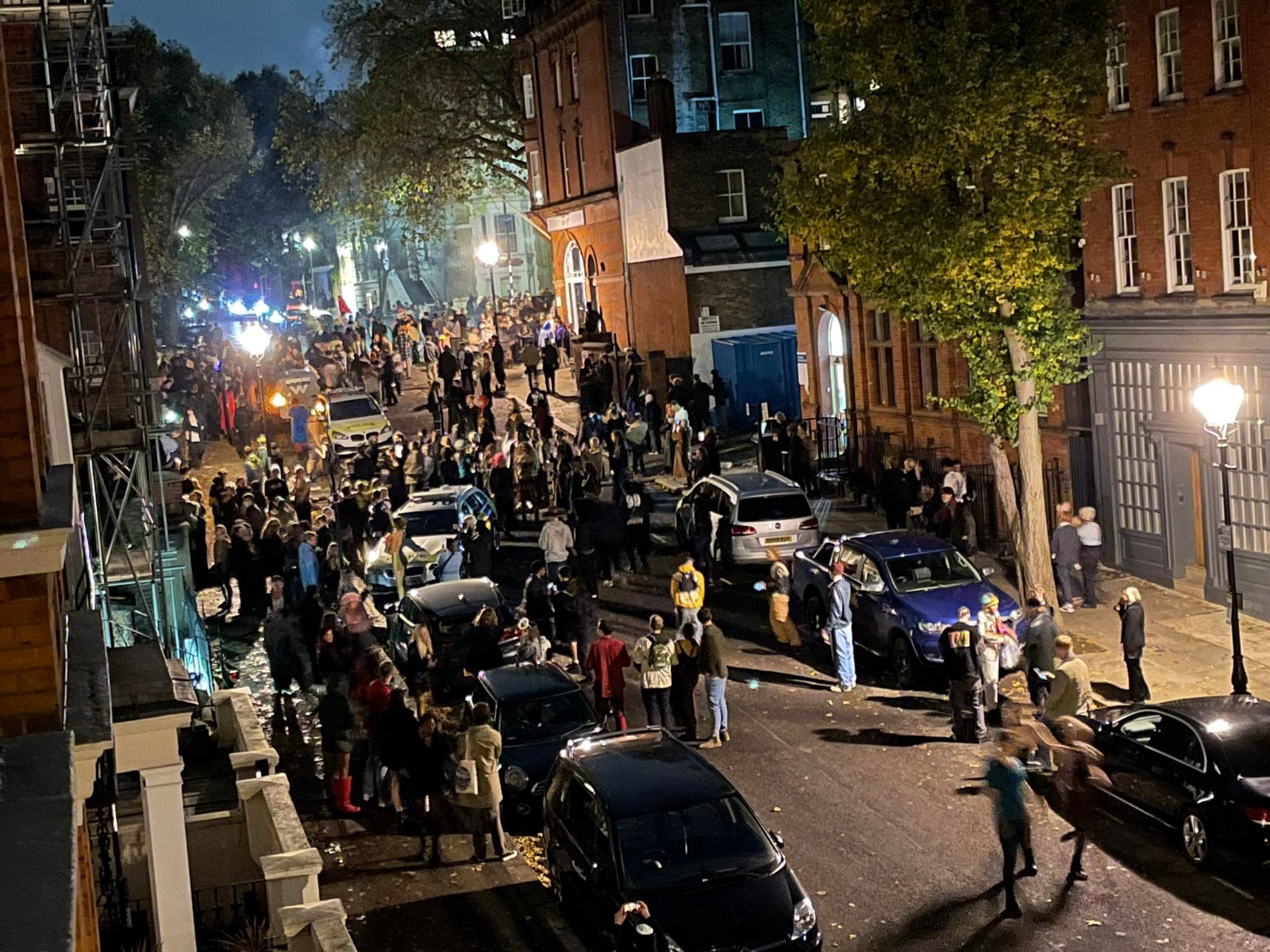 Police shut down Halloween rave at former Hampstead police station ...