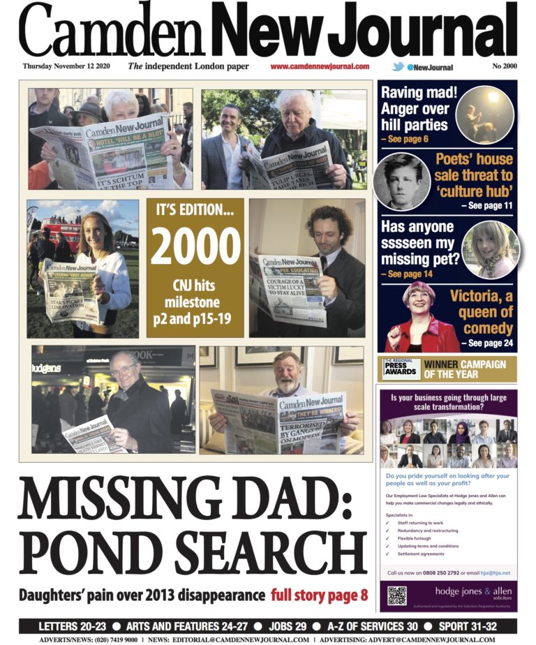 CNJ 2000: ‘New Journal’s future should reflect its past’ | Islington ...