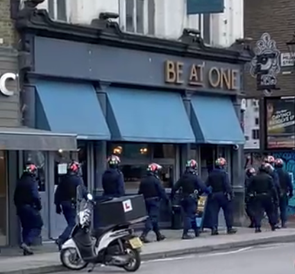 WATCH: Drugs police raid Camden Town estate | Islington Tribune
