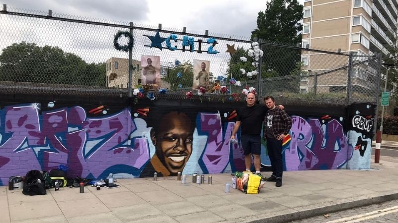 New mural to make sure Calvin Bungisa is never forgotten | Islington ...