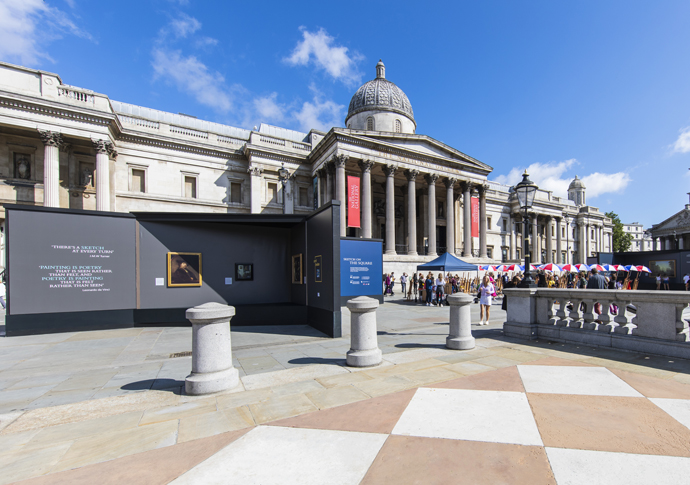 The National Gallery bringing art outdoors to Trafalgar Square ...