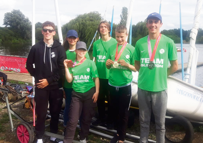 Team Islington paddlers dig deep to scoop Youth Games medals ...
