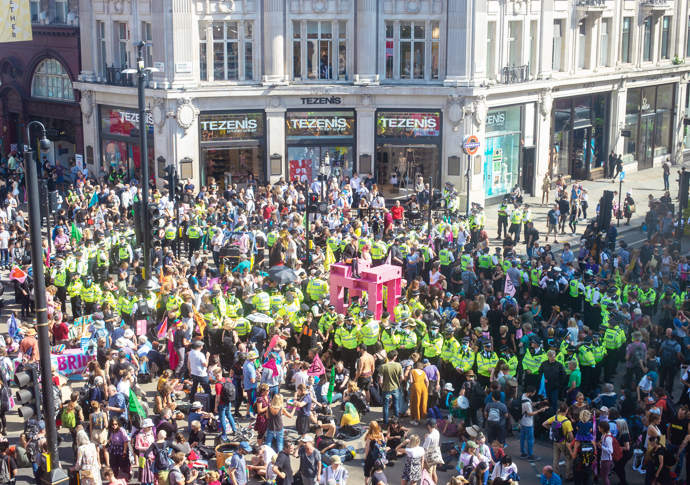 XR ‘rebels’ target the West End in fresh protests | Islington Tribune