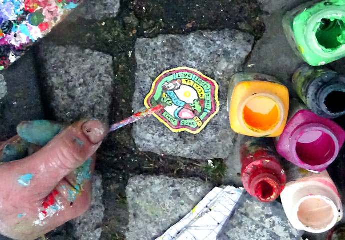 Check out the chewing gum artist | Islington Tribune