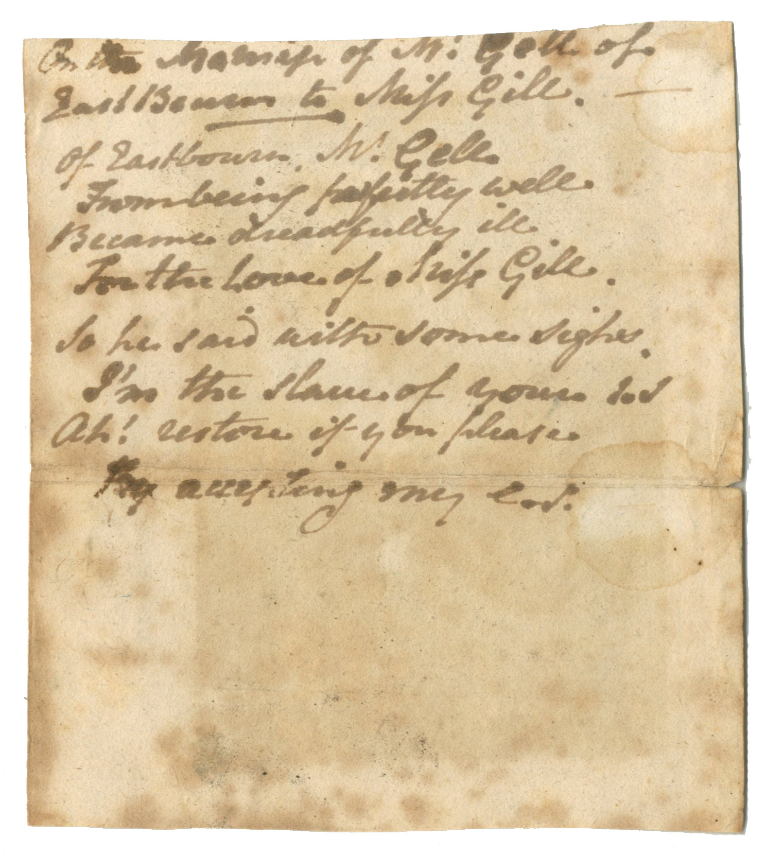 For sale: Jane Austen poem she wrote just for fun | Islington Tribune