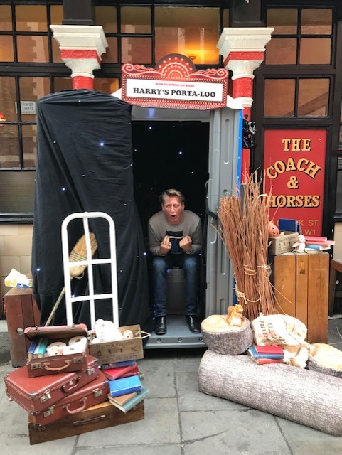 Pub in Harry Potter-theme porta-loo protest against Palace Theatre ...