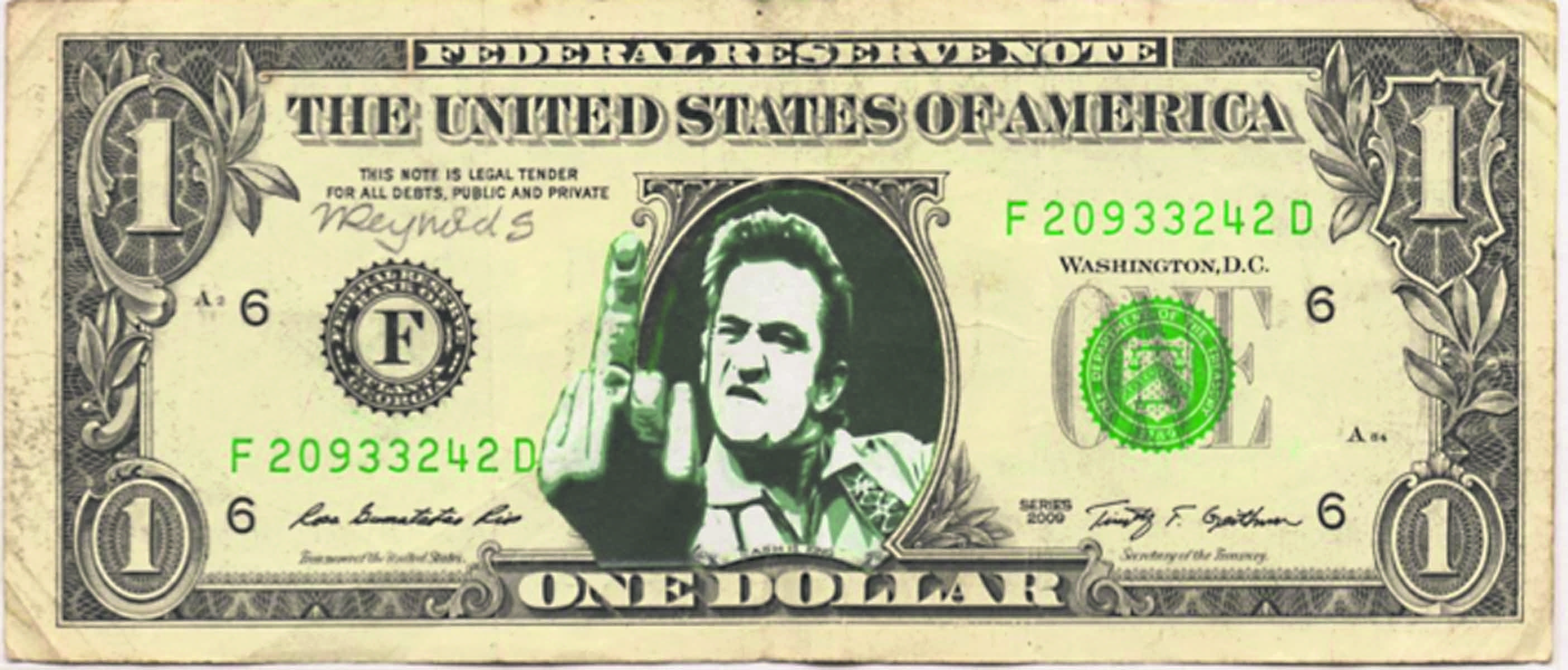 The Saatchi Gallery shows ‘The Art of Defaced Bank Notes' | Islington ...