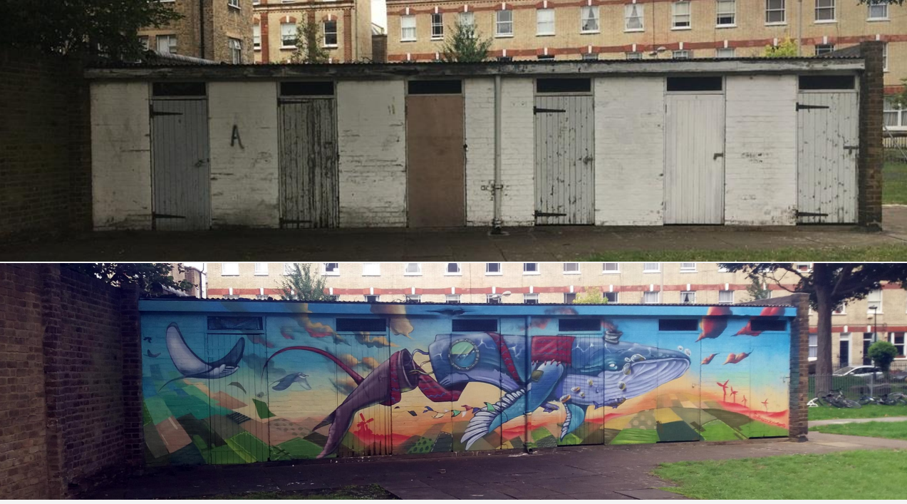 Lend us your council estate walls, urge graffiti artists | Islington ...