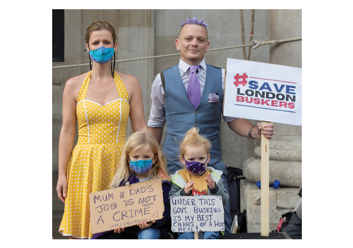 Comic Izzard backs protest over ‘pointless’ busking restrictions ...