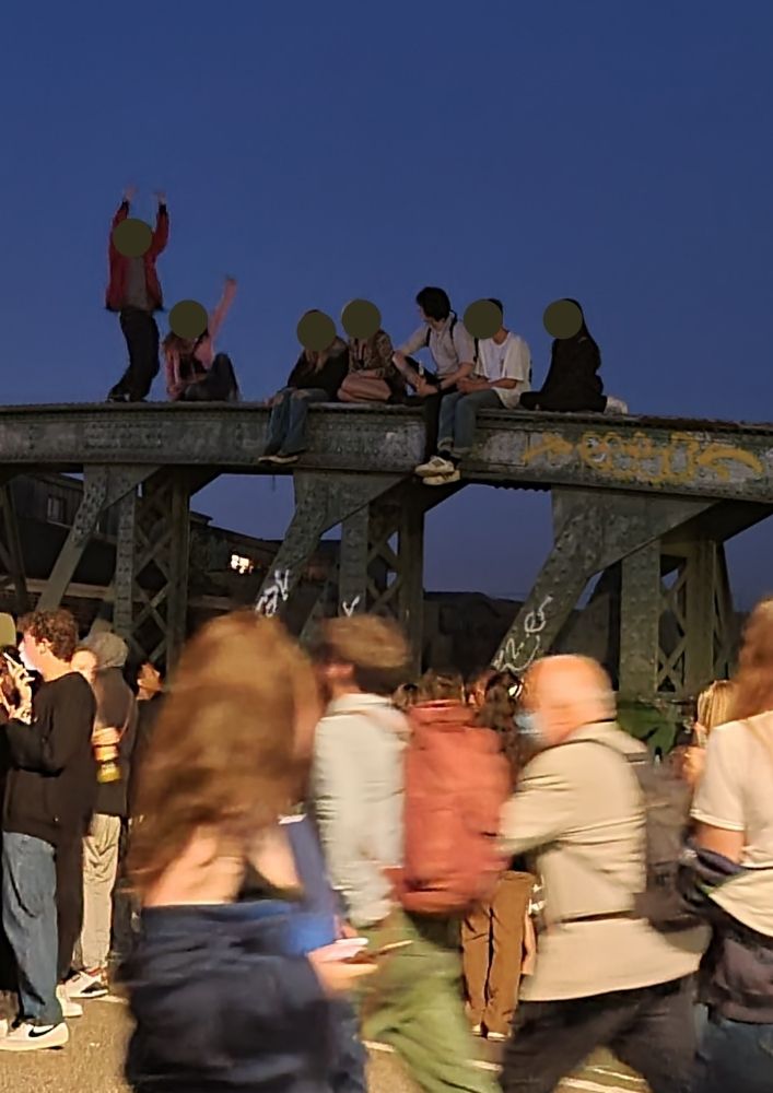 Police warning after teenagers climb railway bridge in Primrose Hill ...