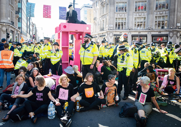 XR ‘rebels’ target the West End in fresh protests | Islington Tribune